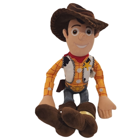 Disney | Toys | Toy Story 4 Sheriff Woody Stuffed Plush | Poshmark